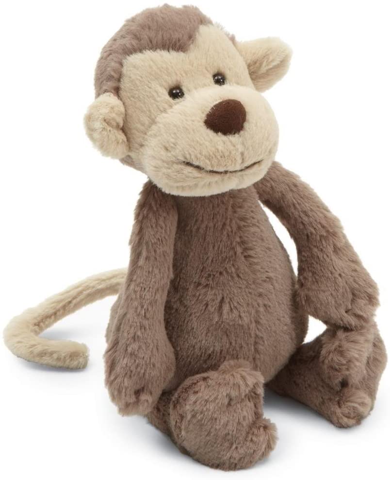 Jellycat - Bashful Monkey small – purplemangokids